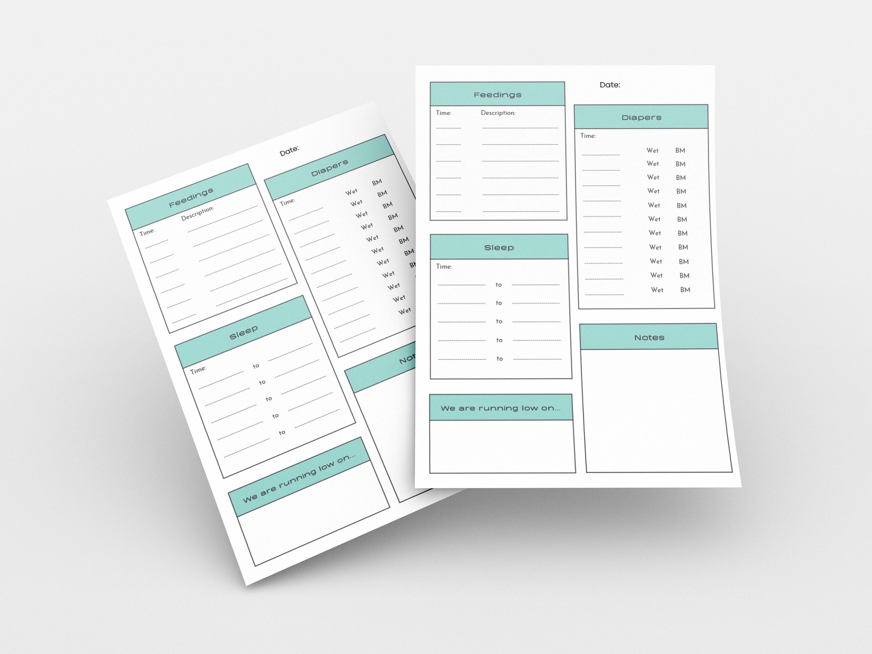 Family Handbook Printable PDF ~ Nanny Binder ~ Babysitter Information ...