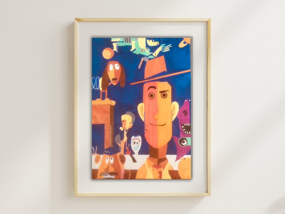Toystory Pop Art Poster Print, Carton Wall Art - Etsy