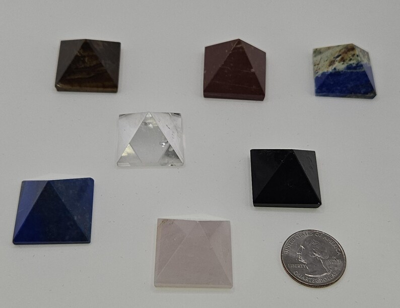 Clear Quartz Crystal Pyramid - Etsy