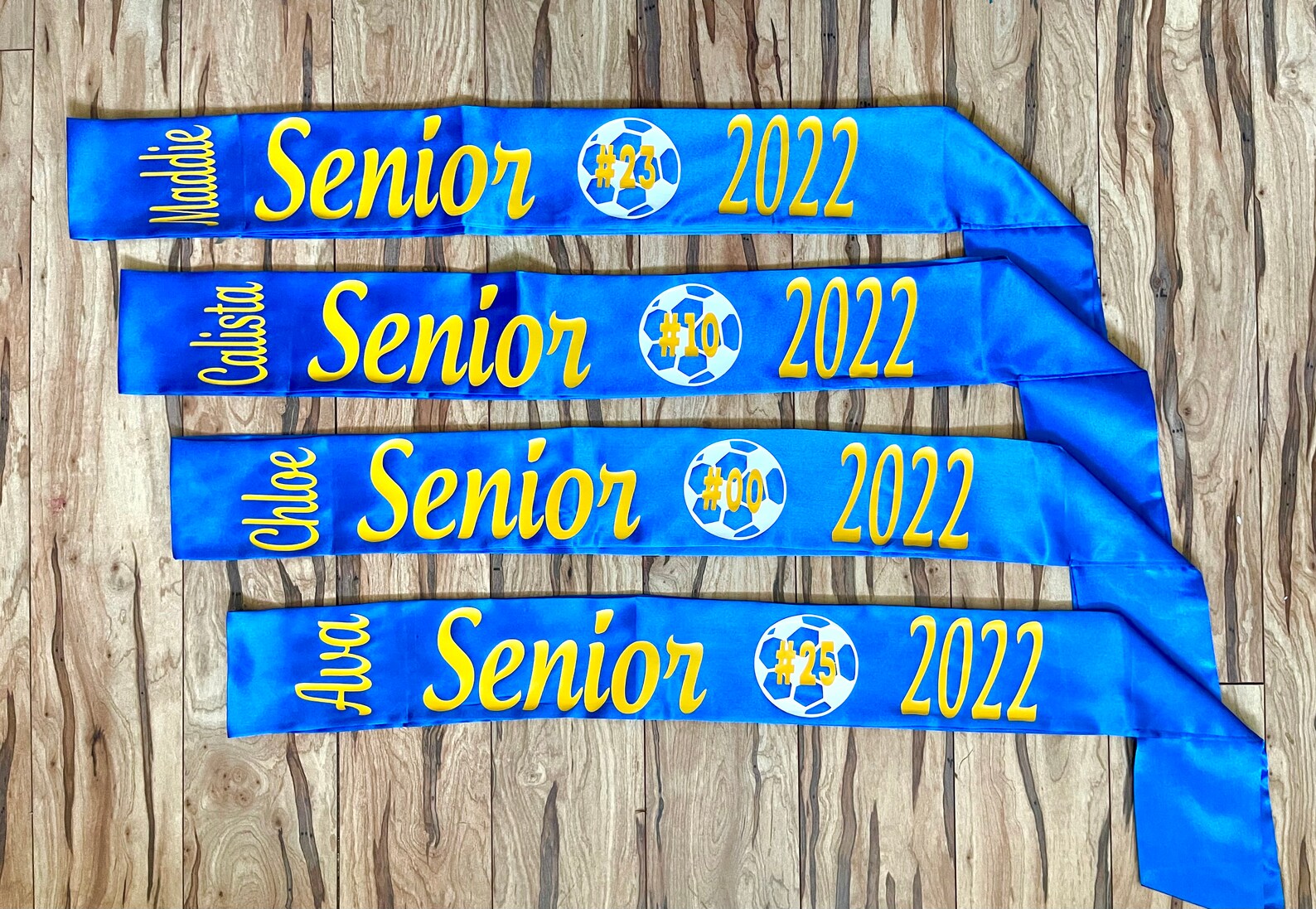 Senior Sash Soccer Theme - Etsy