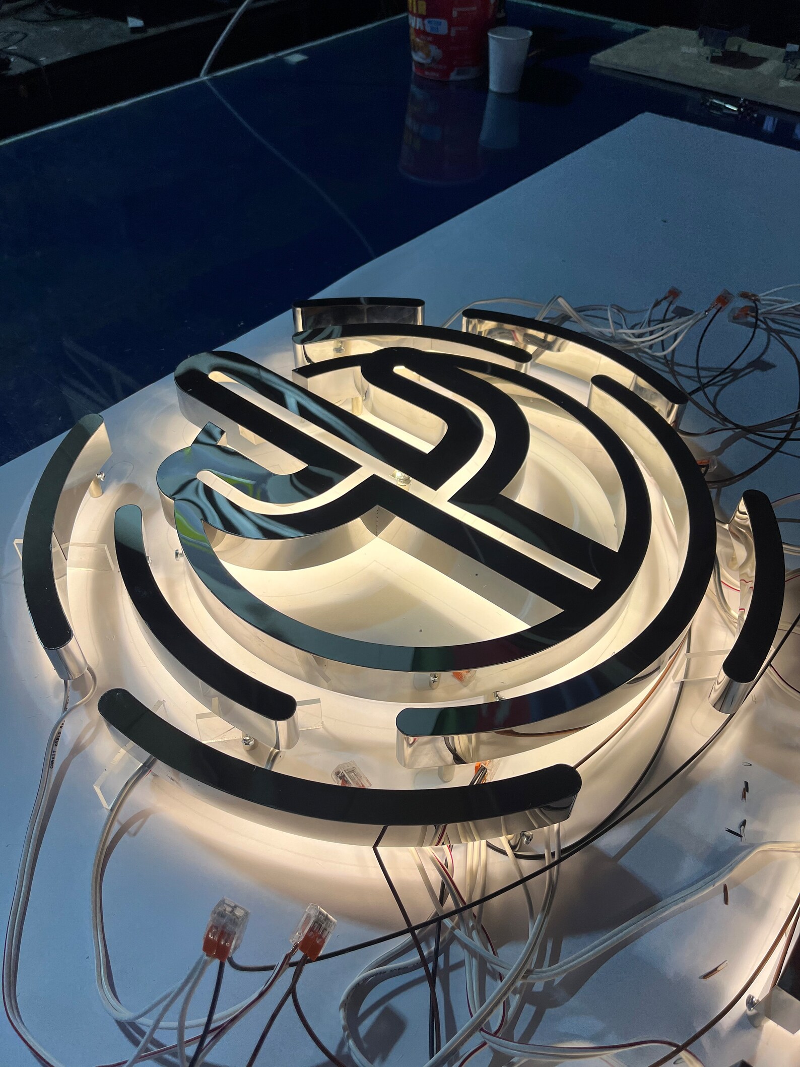 3D Backlit Sign 3D Led Signage Business Sign Company Led - Etsy