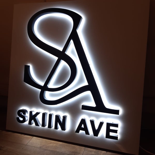 Backlit Wood Sign - Etsy