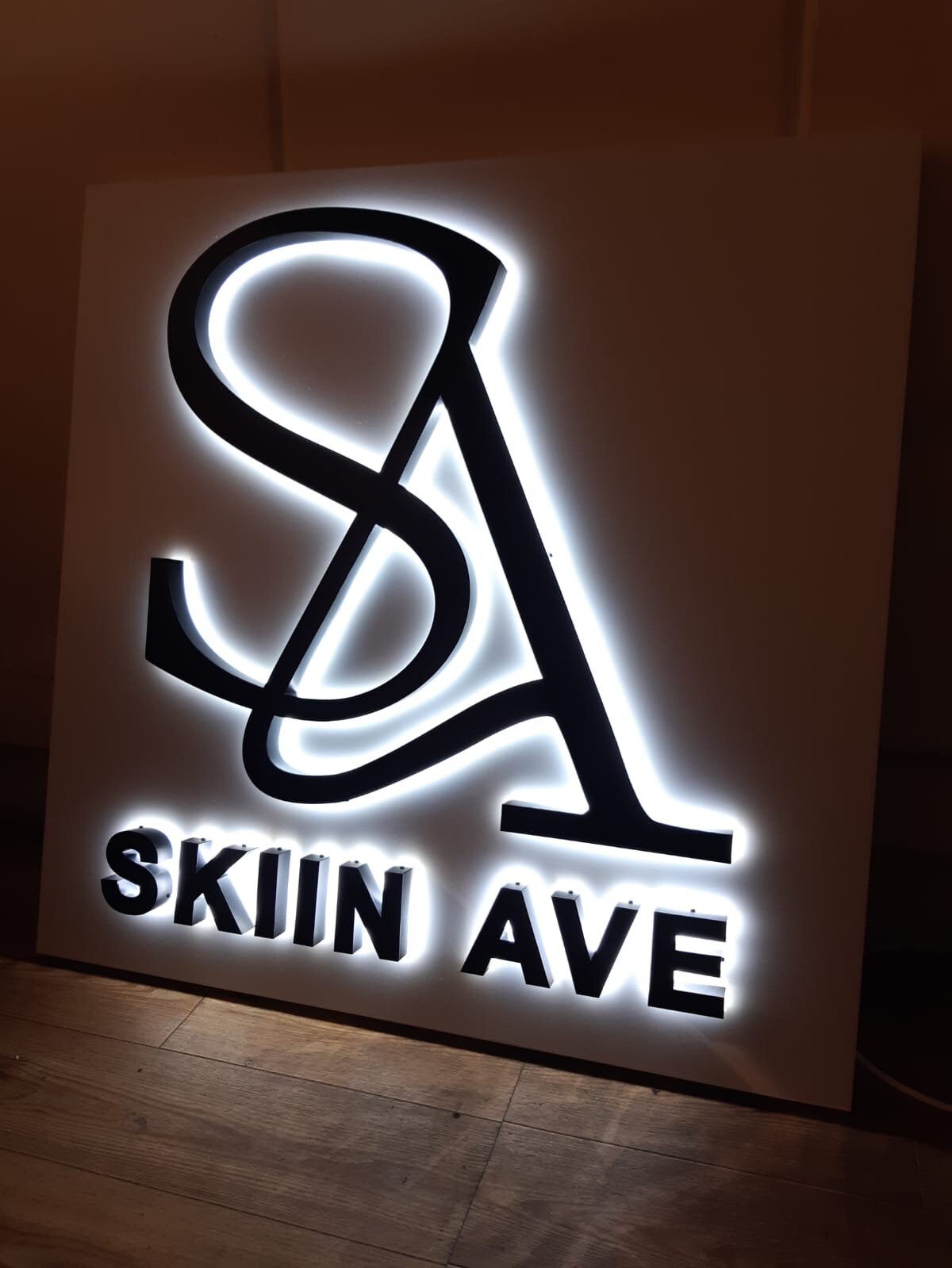 3D Backlit Sign 3D Led Signage Business Sign Company Led - Etsy