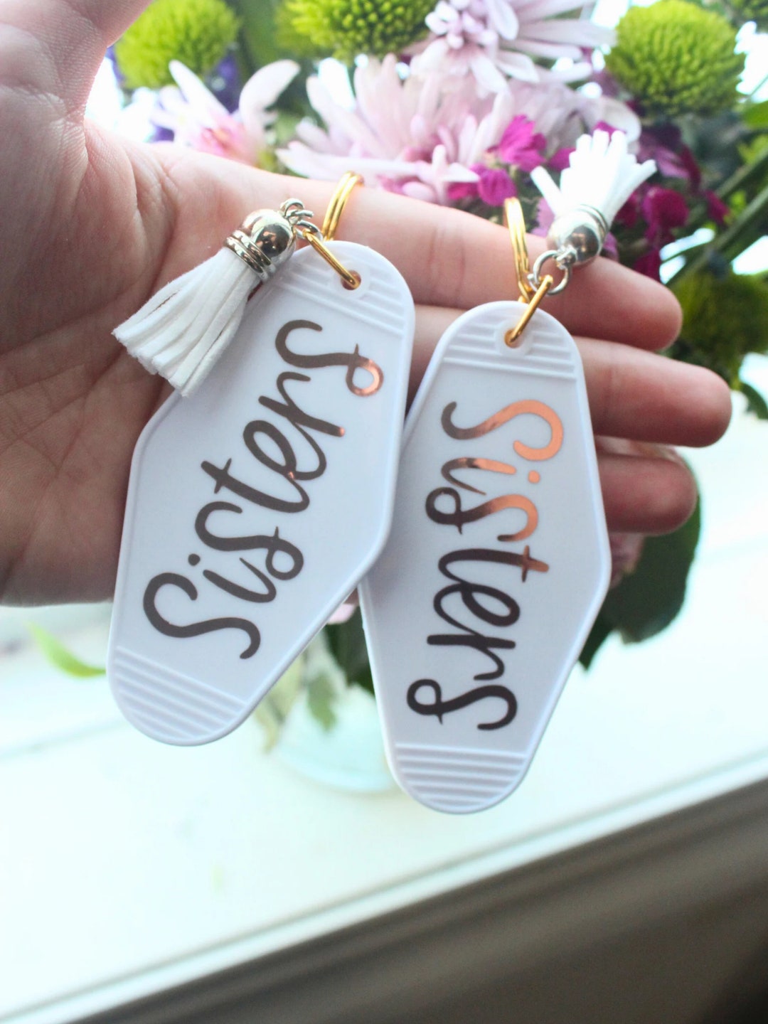 Bestfriend Keychains, Sister Keychains, Gift for Sister, Bestfriend ...