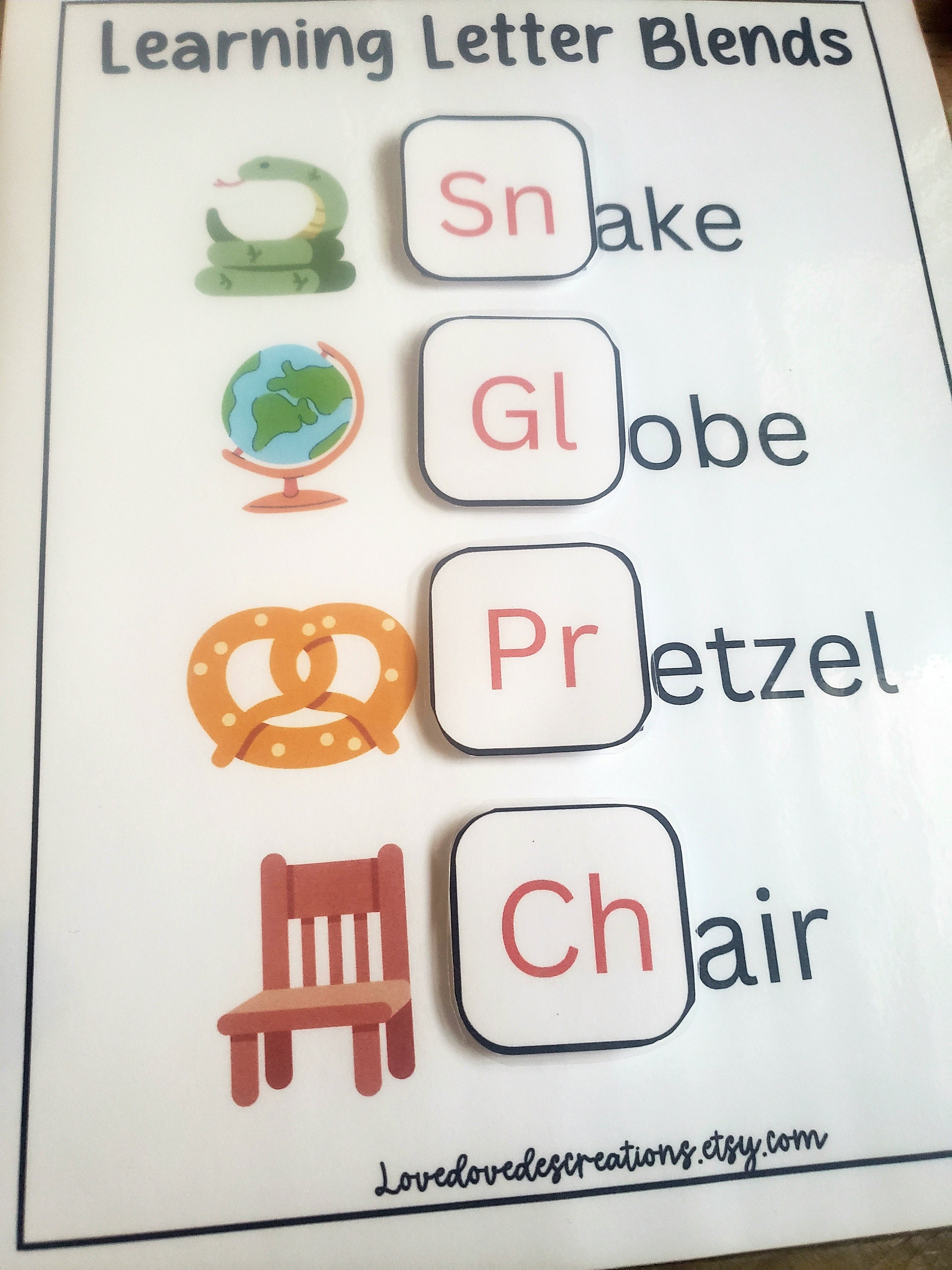 PHONICS LETTER Blends Phase 4 Phonics Activity Phonics - Etsy UK