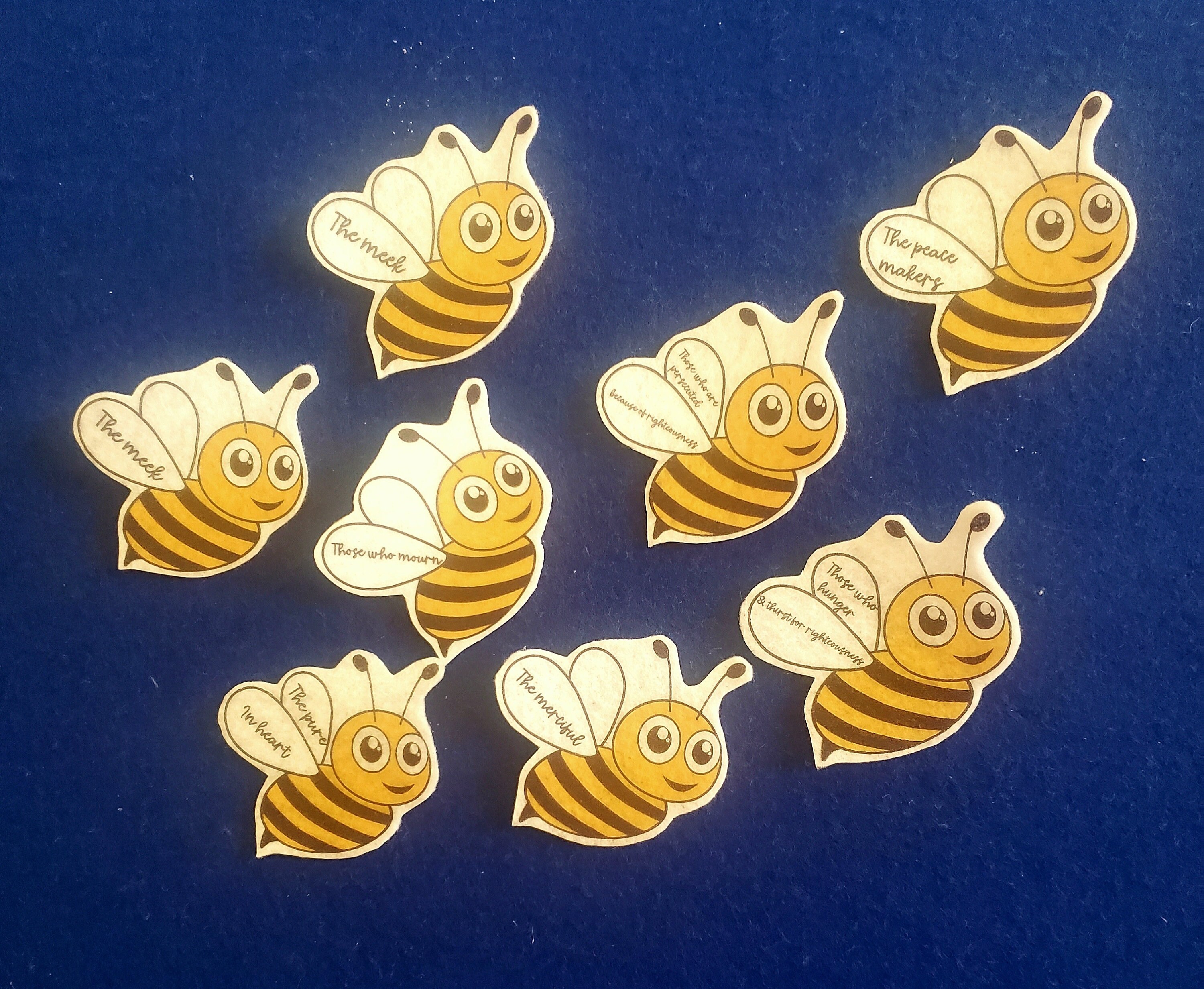 The Beatitudes Felt, the Beatitudes , Bible Felt Stories, Bible Felt ...