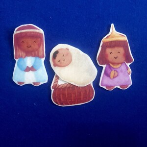 Moses Bible Story Felt, Bible Story Felt, Story Time Felt, Christian ...