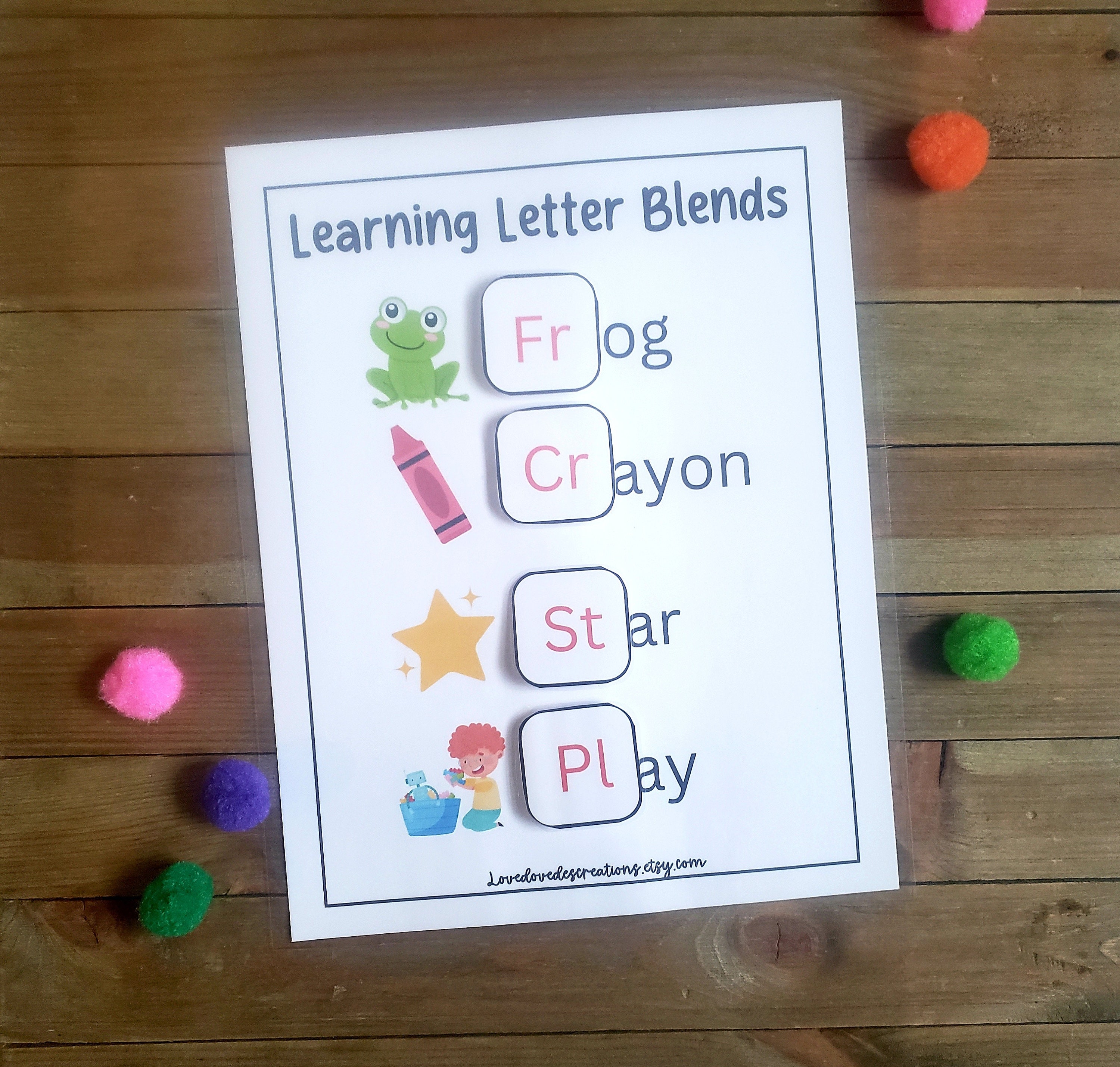 PHONICS LETTER Blends, Phase 4 Phonics Activity, Phonics Activity for ...