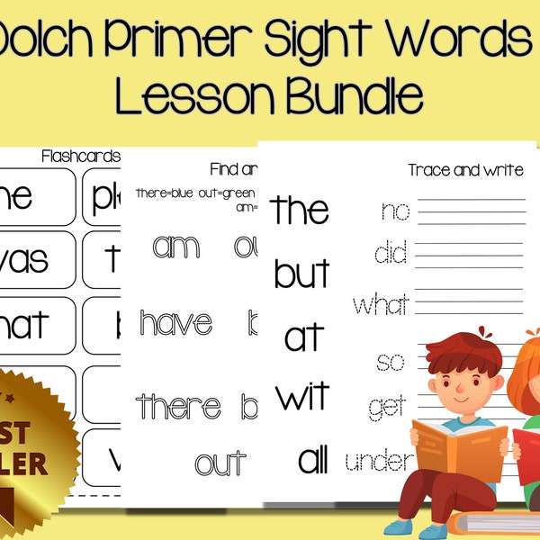 Dolch Sight Words - Etsy