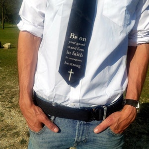NEW! Bible Verse Neckties, Men's Formal Neckties, Scripture Neckties ...