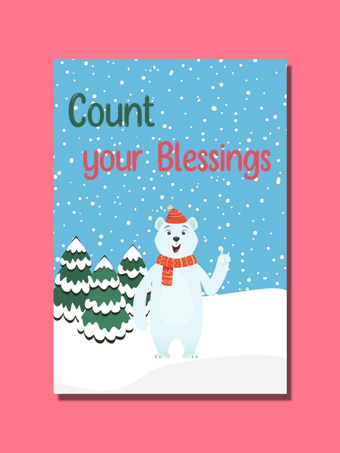 Winter Classroom Wall Art, Animal Poster for Classroom,sunday School ...