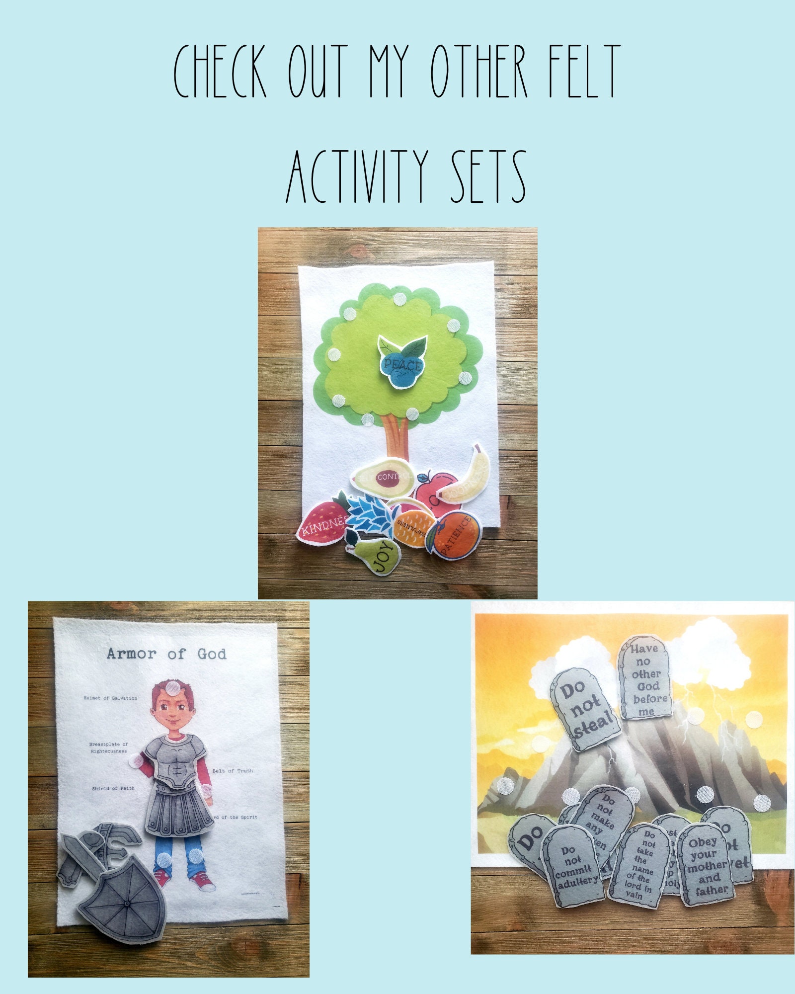 The Beatitudes Felt, the Beatitudes , Bible Felt Stories, Bible Felt ...