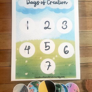 Days of Creation Activity, Days of Creation Activity, Bible Busy Book ...