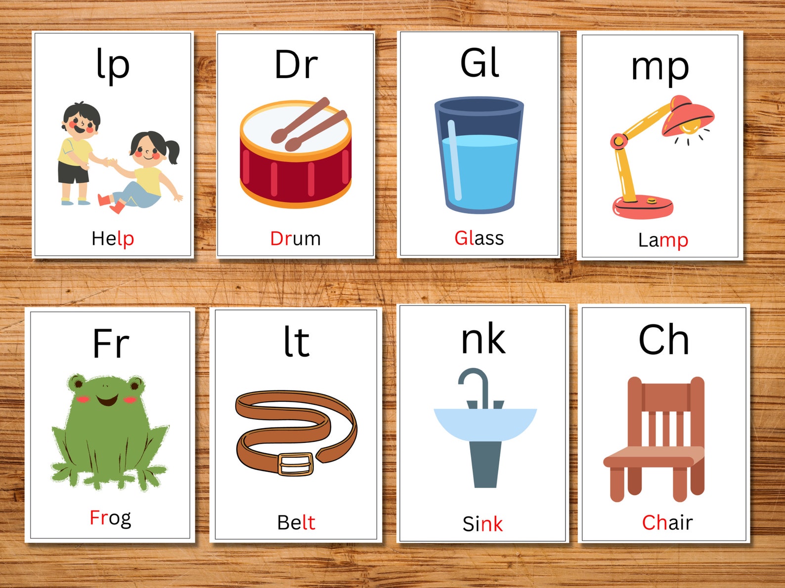 PHONICS FLASHCARDS, Phase 4 Phonics Flashcards, Phonics Activity for ...