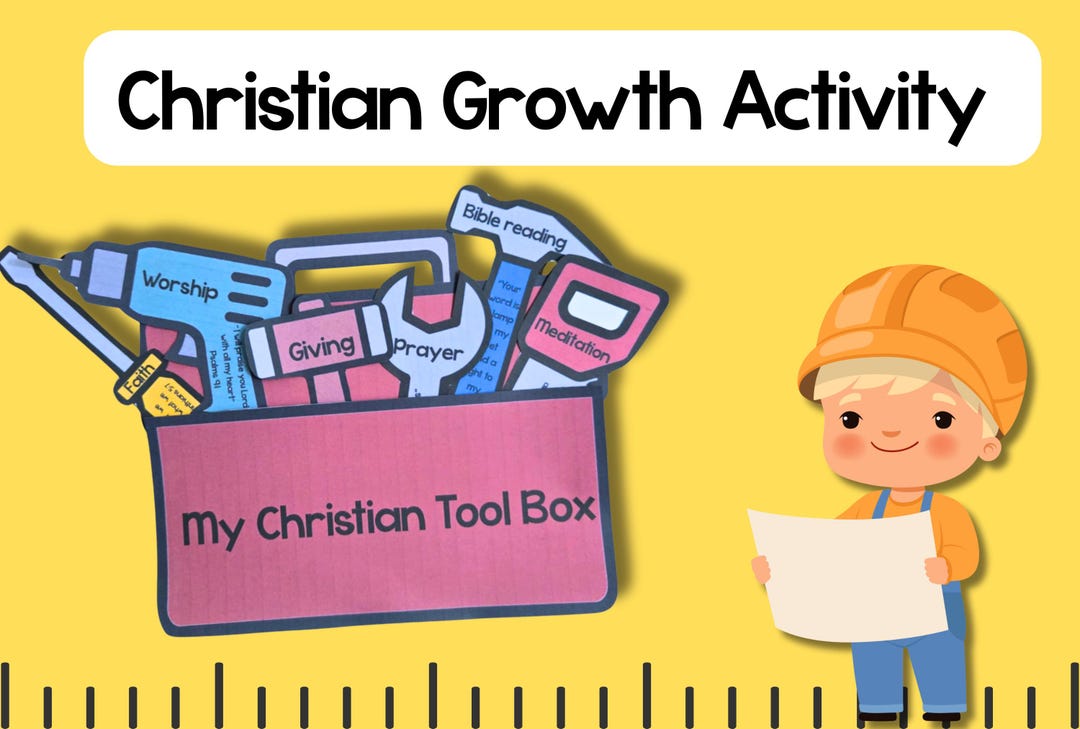 Christian Toolbox Bible Craft: Character Development Activity (PDF ...