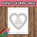 1 John 4:19 Bible Verse Heart Craft, Bible Valentine's Day Craft, Bible ...
