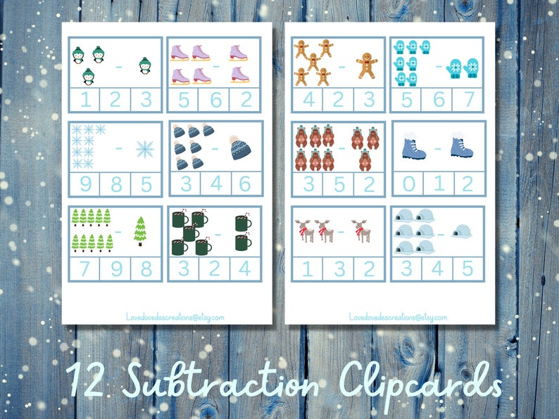 Winter Math Activity, Winter Math Activity,winter Math Worksheets ...