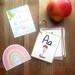 Childrens ABC Bible Themed Flash Cards, Bible Flash Cards, Childrens ...