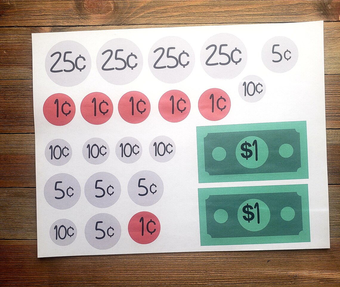 Tithing Money Activity Tithing Money Felt Activity Money - Etsy