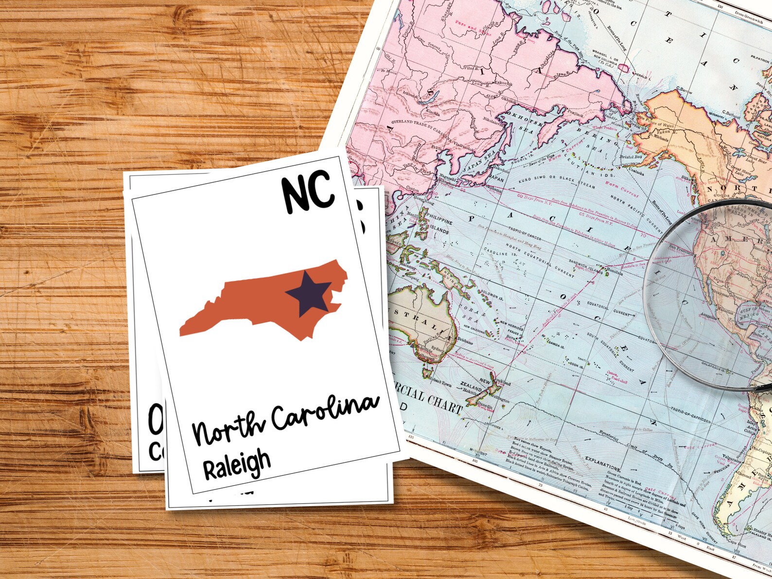 U.S States and Capitals, States and Capitals Flashcards, Map of USA ...