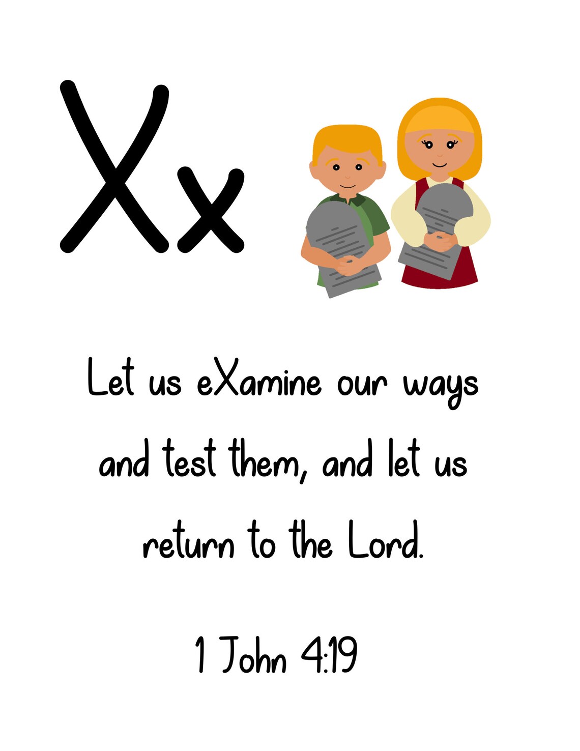 ABC Bible Scripture Posters Alphabet Scripture Posters - Etsy