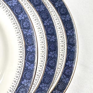 Vintage Royal Doulton Sherbrooke Bone China Bread & Butter Plates - Set ...