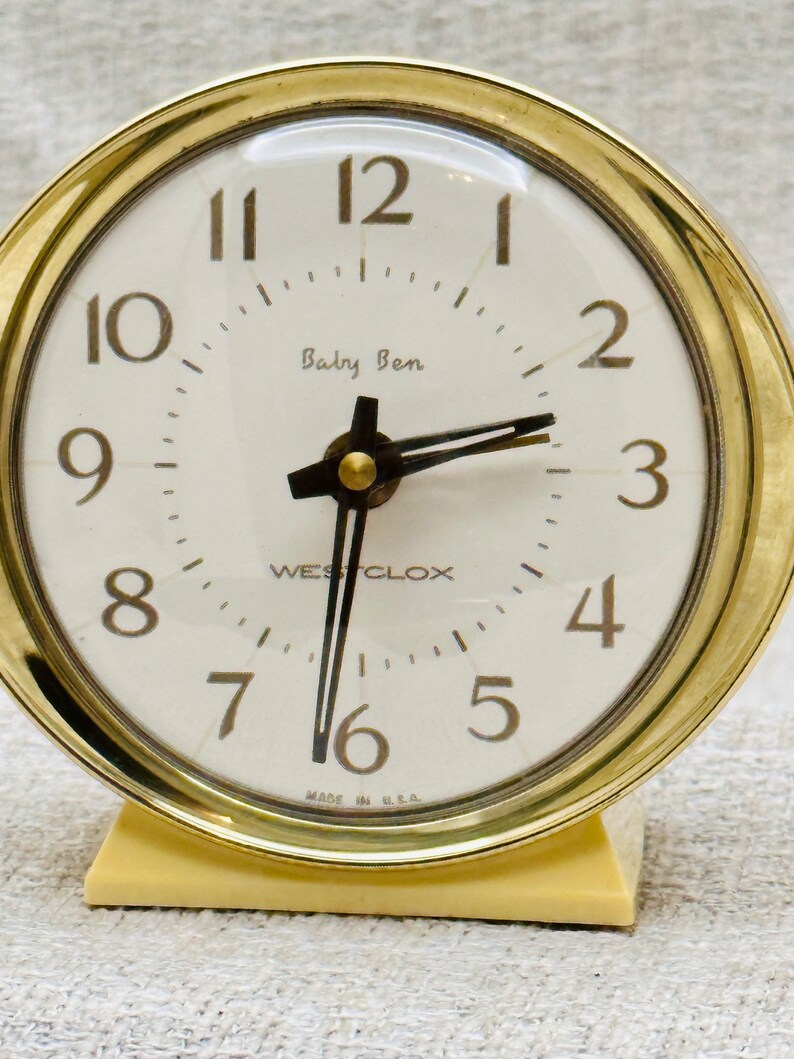 Vintage Westclox baby Ben Alarm Clock Prop 58056 - Etsy
