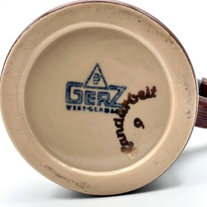 Stunning Vintage Gerzit Gertz Beer Stein West Germany - Etsy