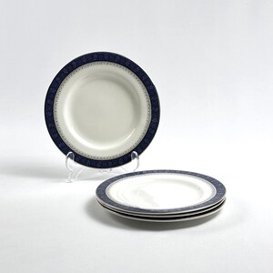 Vintage Royal Doulton Sherbrooke Bone China 8" Salad Plates - Set of 4 ...