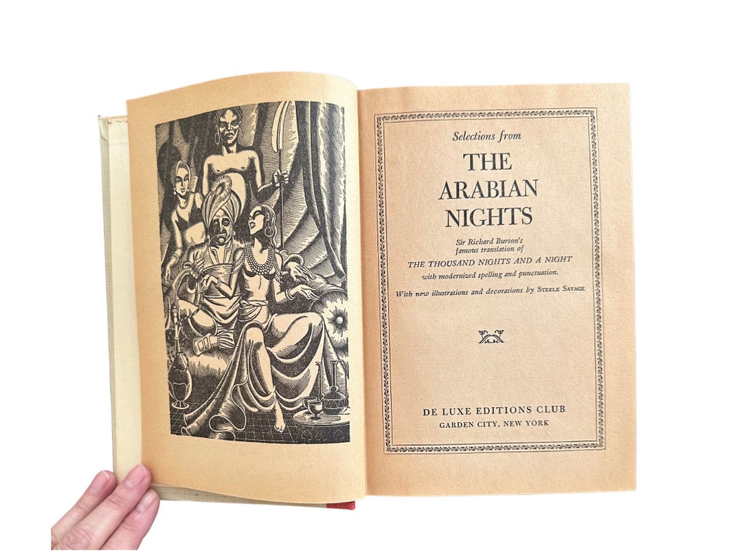 Enchanting 1938 selections From the Arabian Nights De Luxe Editions ...