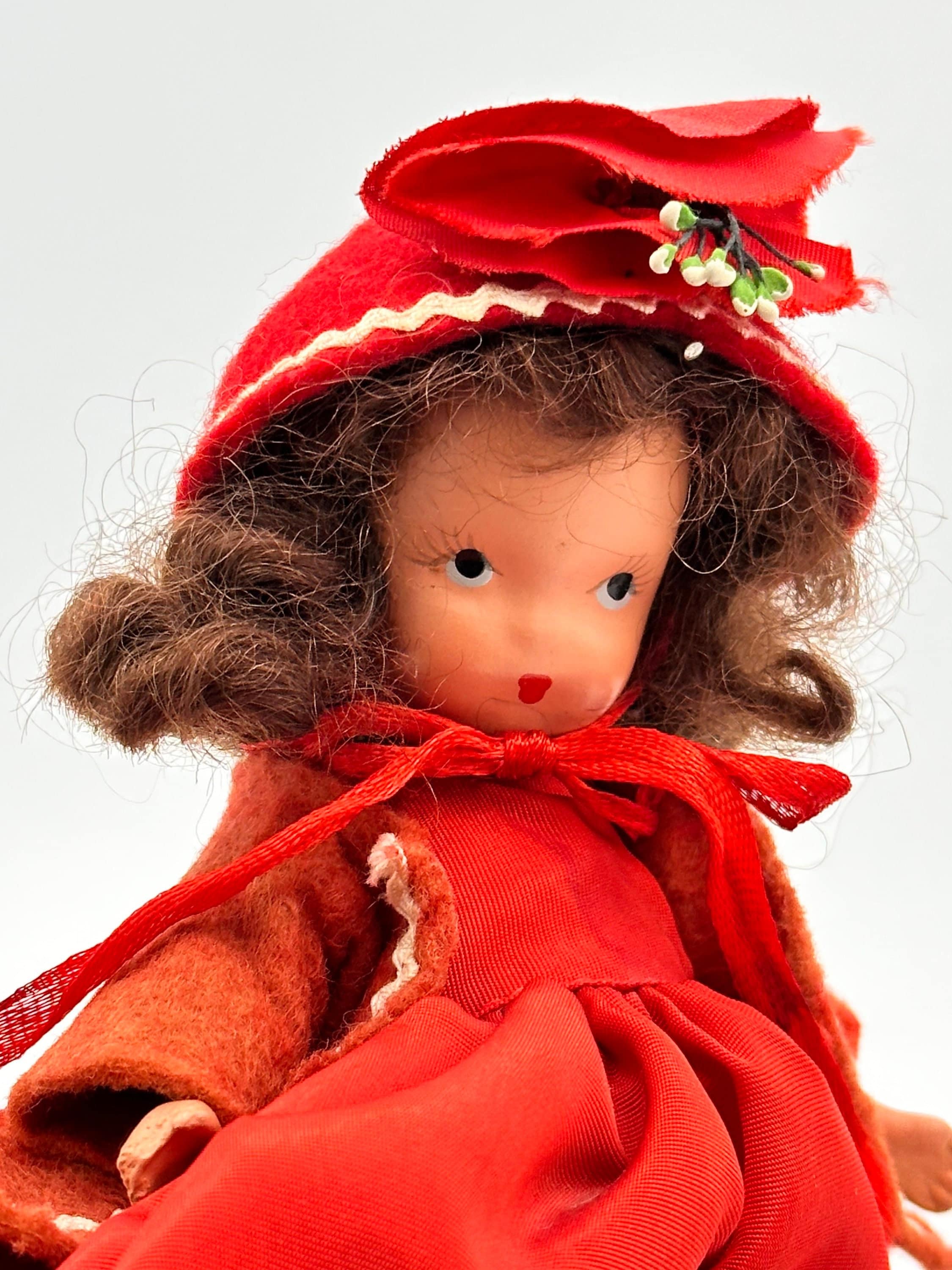 Vintage Bisque Nancy Ann Storybook Doll / Winter Doll, Season Series ...