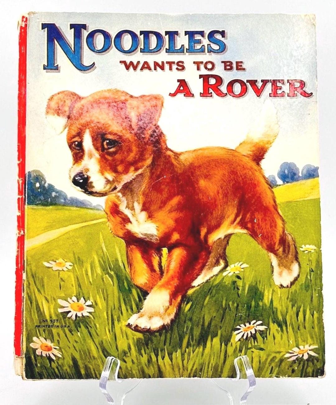 1929 Antique Children’s Book "noodles Wants to Be a Rover"- Story by ...