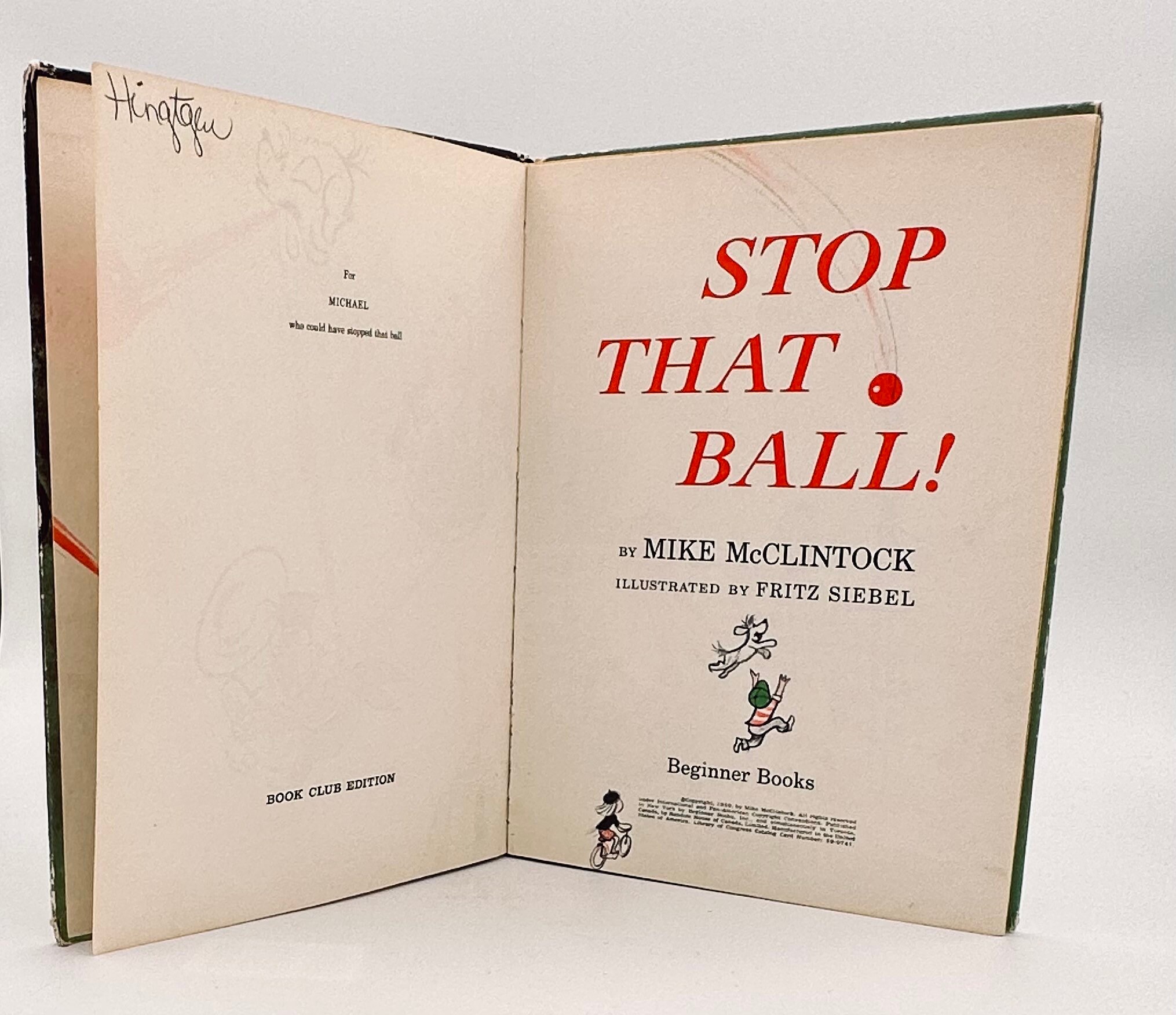 Stop That Ball Book Cover