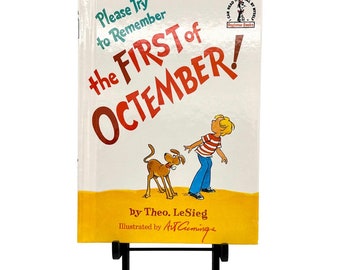 Vintage Please Try to Remember the First of Octember 1977 Hardcover Dr ...
