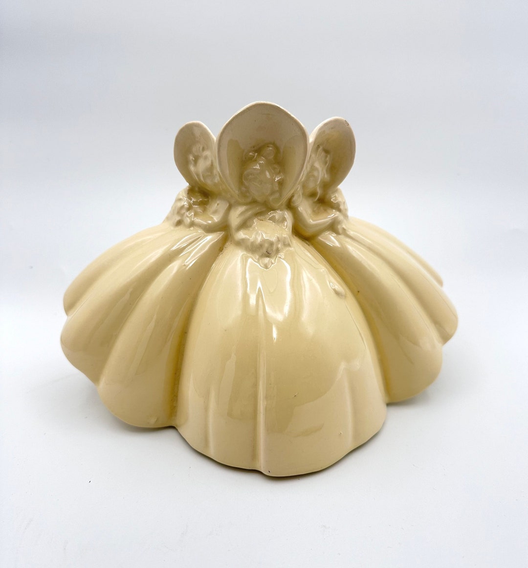 Vintage Haeger Pottery Three Ladies Planter Vase - Three Sisters Mid ...