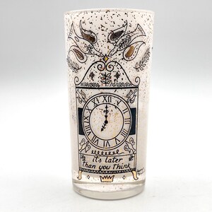Vintage Georges Briard Highball Glass its Later Than You Think White ...