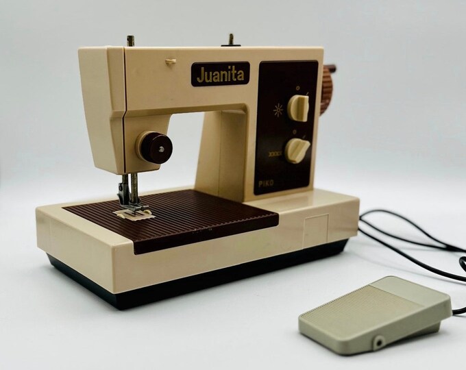 Vintage Juanita Piko Small Sewing Machine / Germany / Decor or Prop Non ...