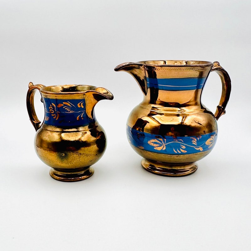 Lusterware Pitcher - Etsy