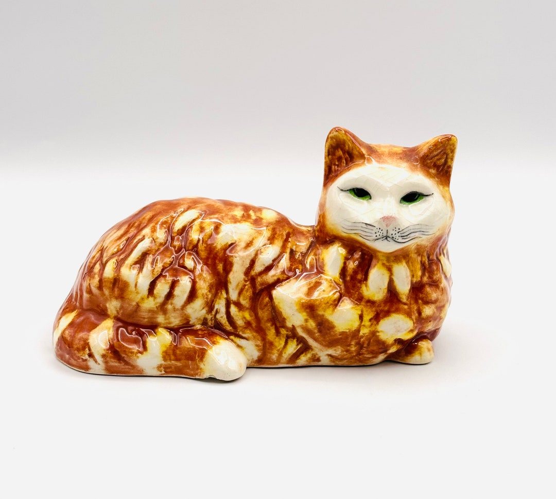 Mid Century Marston of California Ceramic Cat Figurine 1950s Retro ...