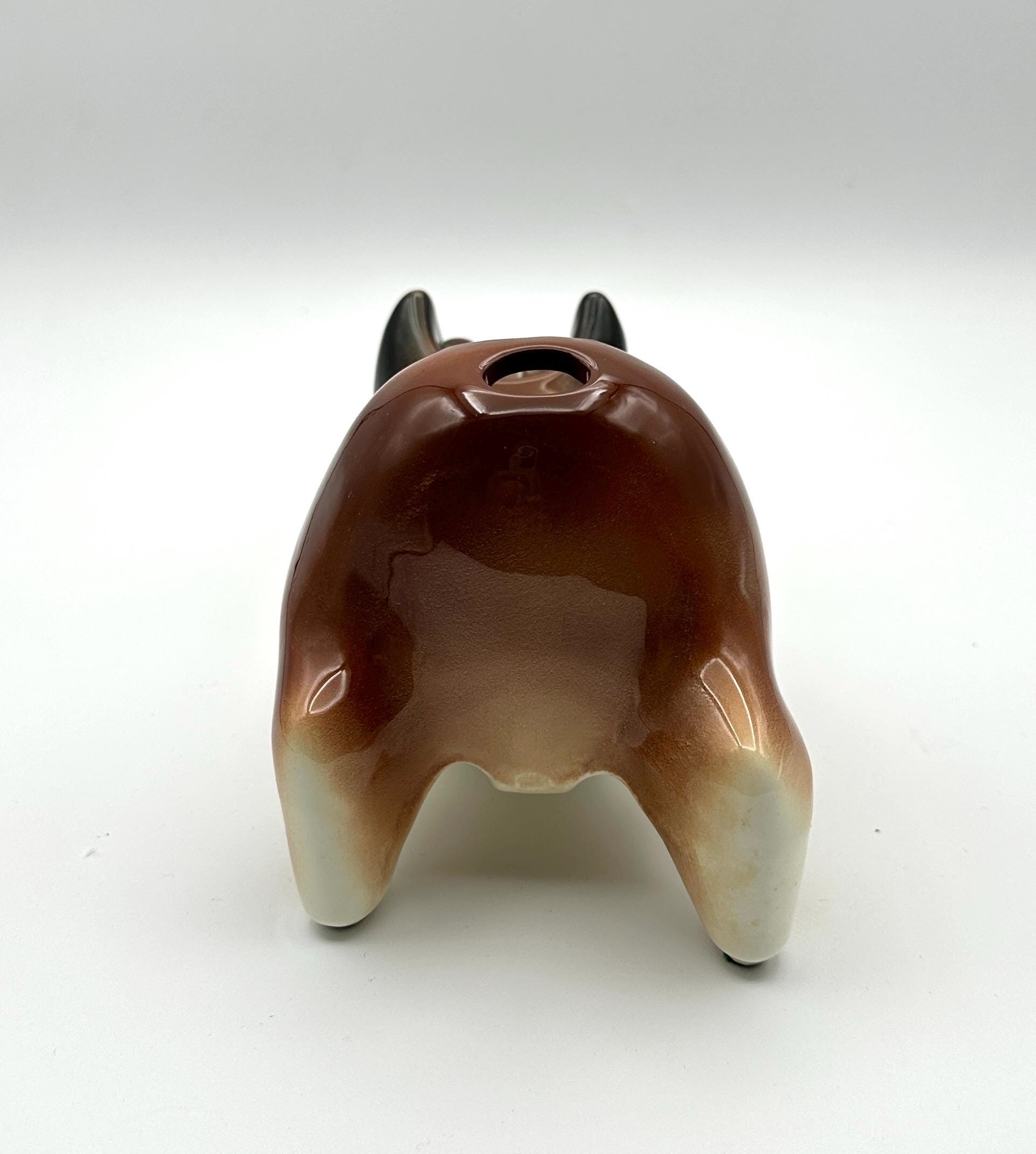 Vintage Mccoy Bulldog Caddy: Mid-century Ceramic Dog Valet Tray - Etsy