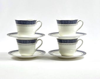 Vintage Royal Doulton Sherbrooke Bone China Bread & Butter Plates - Set ...