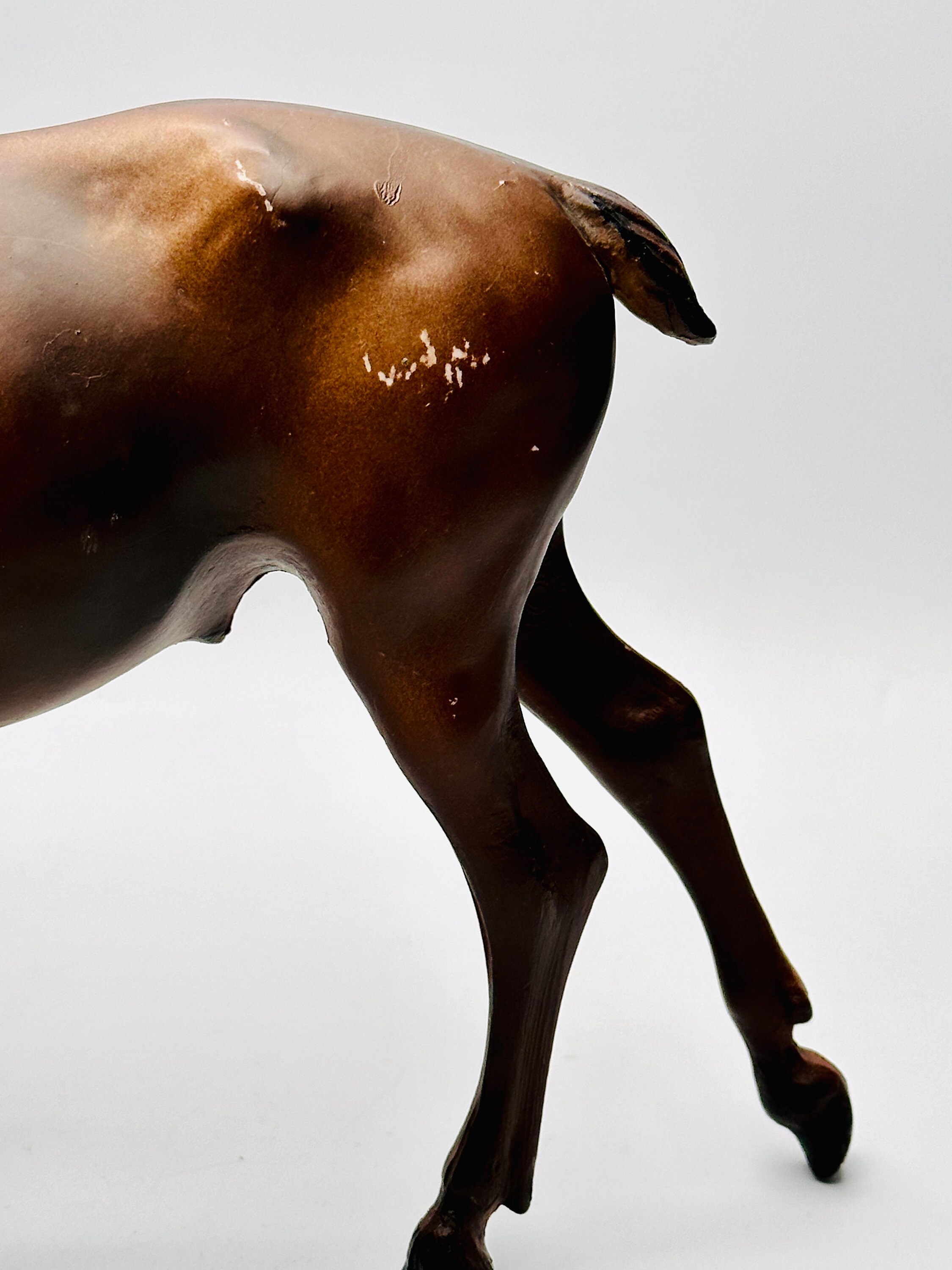 Vintage Breyer Molding Co Bull Moose Model 70 Dark Brown 1969-1980 ...