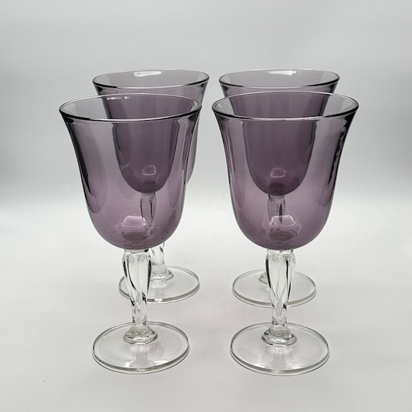 Amethyst Glassware - Etsy