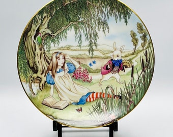 Vintage George Boyer Limoges Porcelain Plate Alice and the Jack of ...