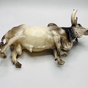 1950s Glossy Breyer Brahma Bull Figurine, Vintage Model 70, Rare ...