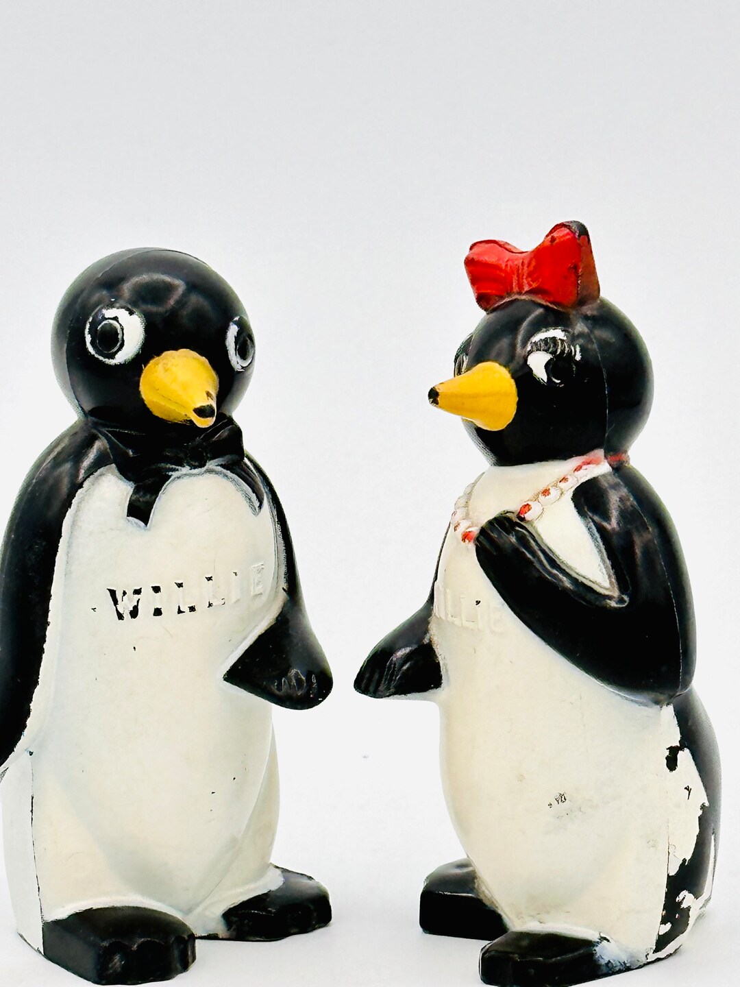 Vintage Kool Willie & Millie Penguin Salt and Pepper Shakers - Etsy