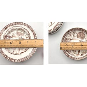 Antique Charles Allerton & Son Childs Tea Set Stag Pattern 14 Piece ...