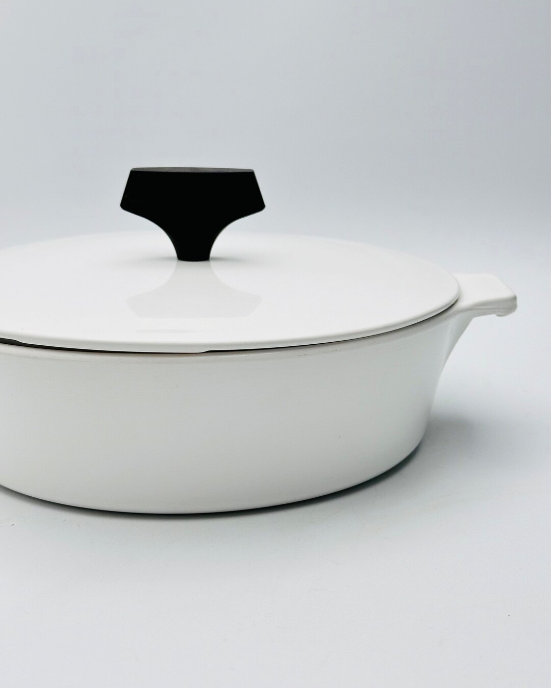 Vintage Corning Ware White B-1 Buffet Server | 1 Quart Skillet With Lid ...