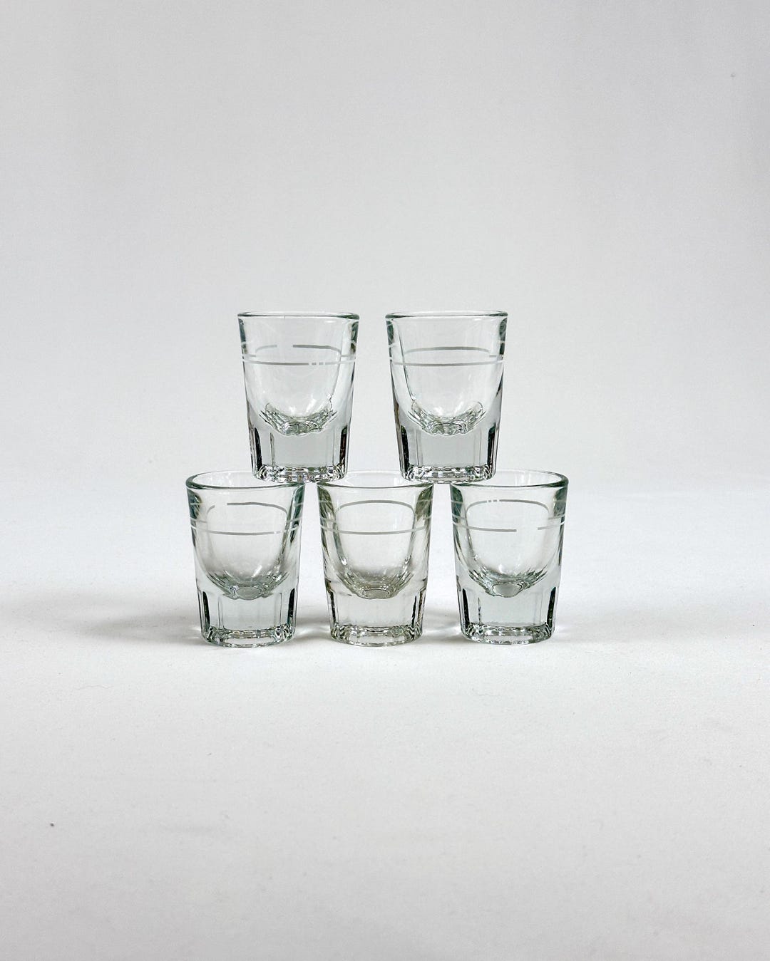 Vintage Libbey 1.5oz Heavy Fluted Shot Glass With .75 Oz. Pour Line ...