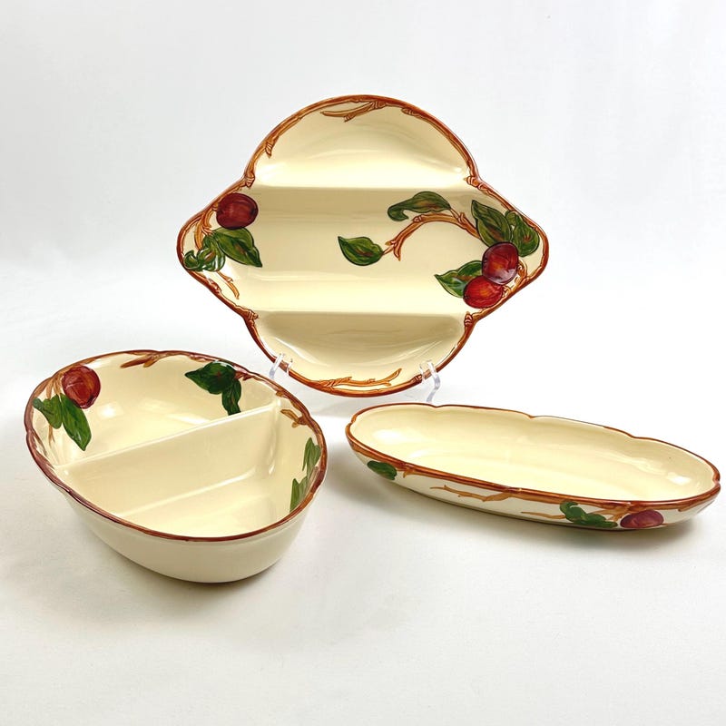 Divided Relish Dish - Etsy